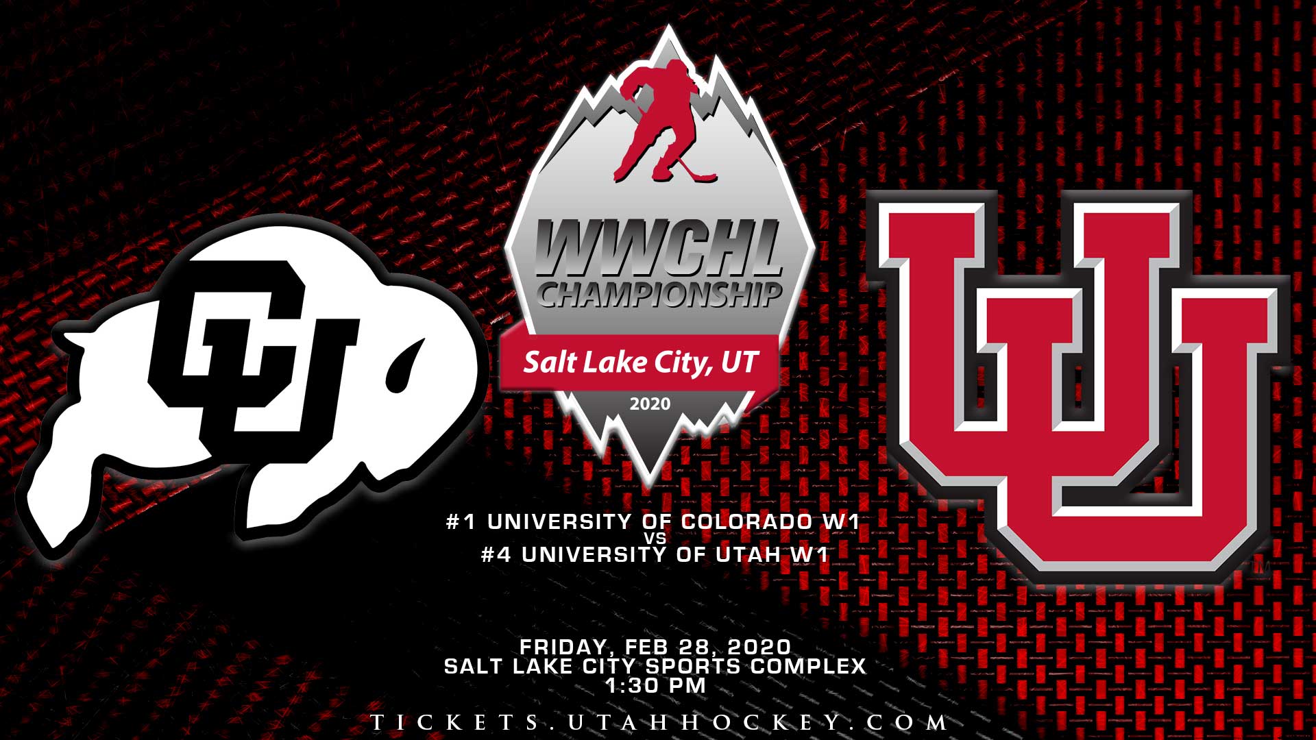 Single Game Tickets – University of Utah Hockey